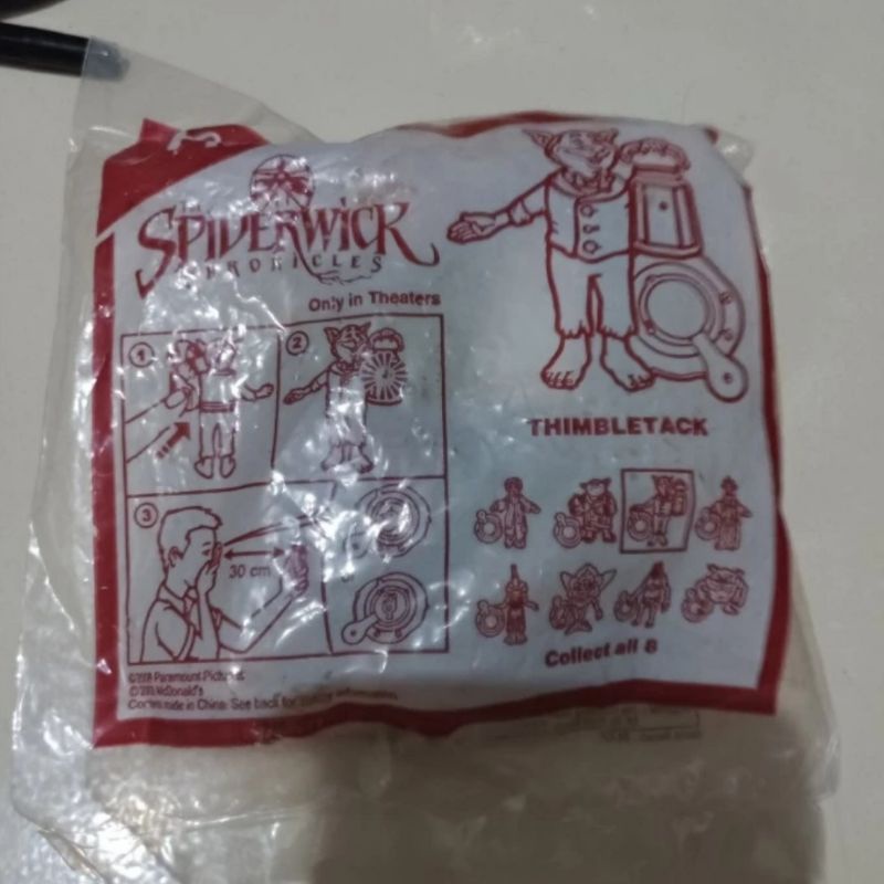 Jual Thimbletack - Spiderwick Chronicles - Happy Meal Mc Donald Donalds ...