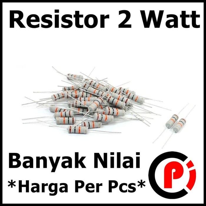Jual Resistor 2 Watt 2W 2 W Banyak Varian Nilai Ohm | Shopee Indonesia