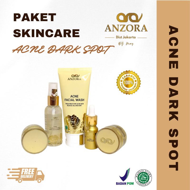 Jual ANZORA ACNE DARK SPOT / ANZORA ADS / TERLARIS SKINCARE ANZORA ...