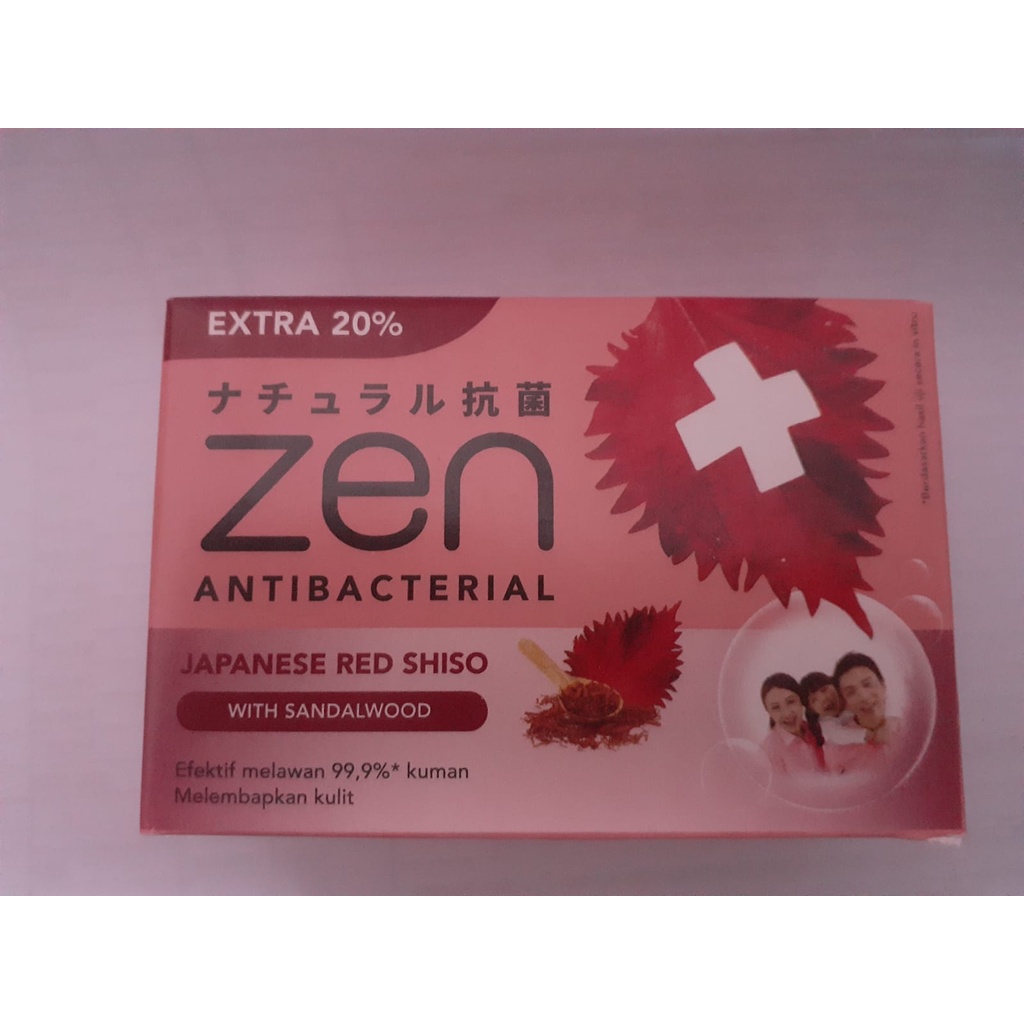 Jual Sabun Zen-Japanase Red Shiso-Sabun Anti Bakteri-Anti Kuman-Sabun ...