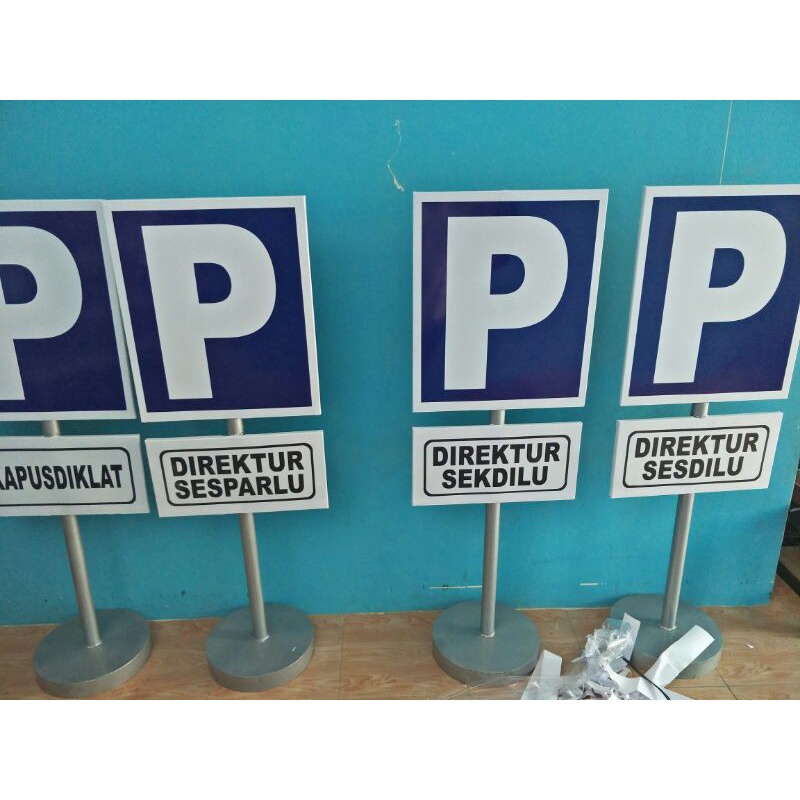 Jual Papan informasi / Sign Double Frame /Plang Rambu-Rambu | Shopee ...