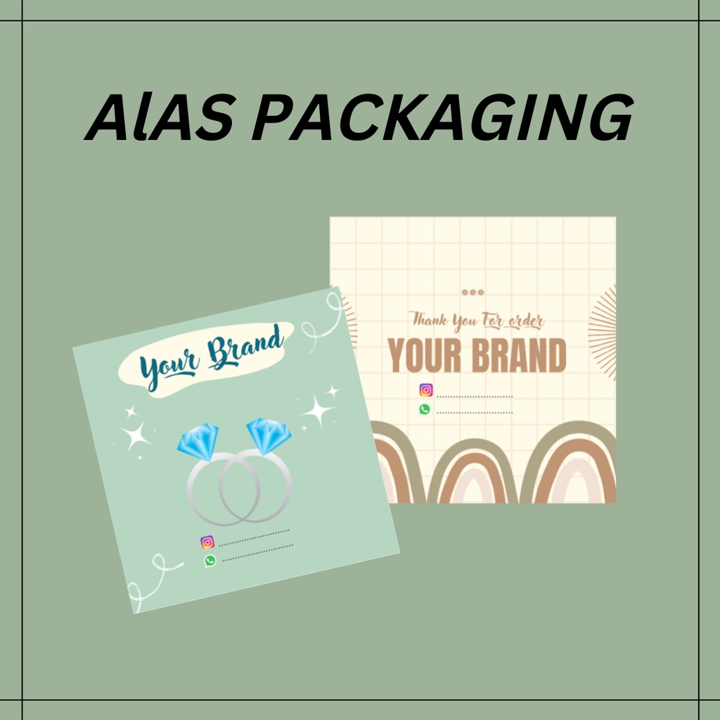Jual [Ivory 260] Alas Packaging - Custom Packaging - Kemasan Aksesories ...