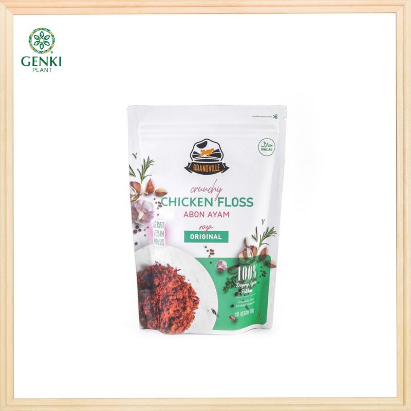 Jual Grandville Crunchy Chicken Floss Original / Abon Ayam - 100 g ...