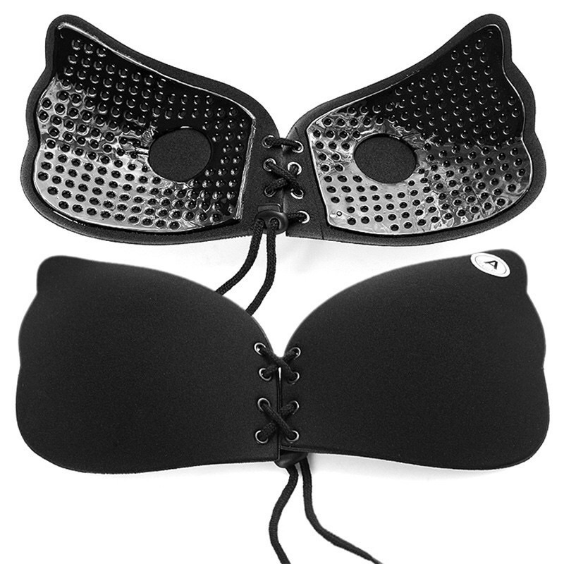 Jual LALABRA ANGEL BRA INVISIBLE BRA BH tanpa tali NUBRA PUSH UP NU BRA ...