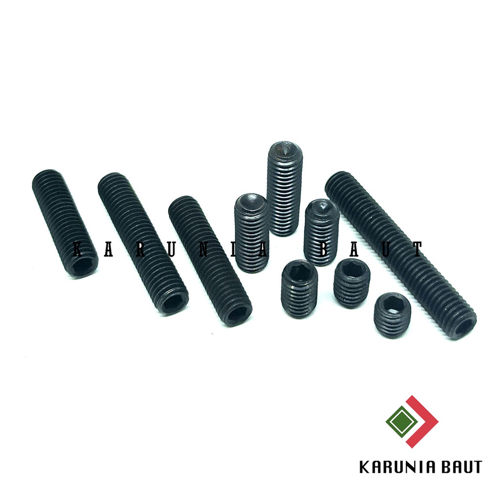 Jual BAUT L SOCKET SET | BAUT L TANAM M3 BAJA HITAM DIAMETER DRAT 3 MM PITCH DRAT 0.50 MM KUNCI ...