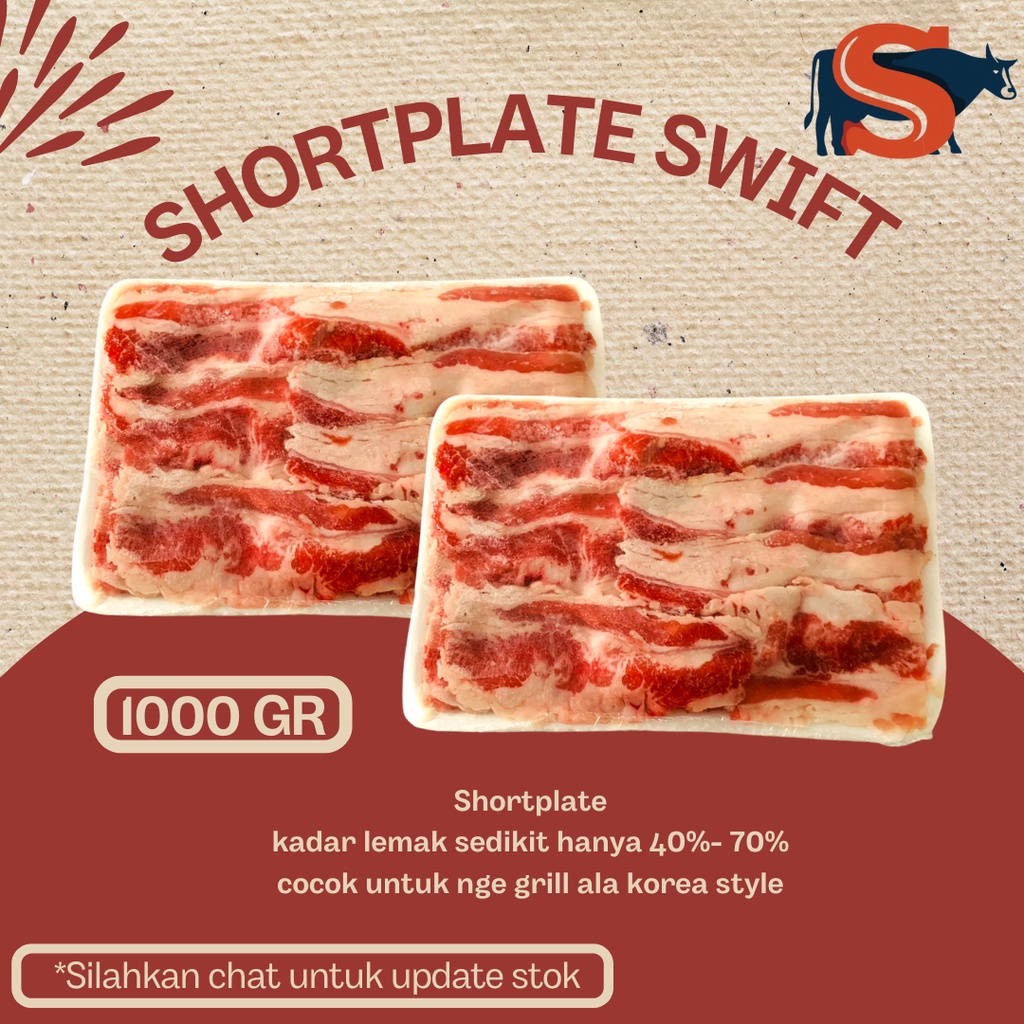 Jual Daging Slice Daging Shortplate Us Shortplate Daging Sapi