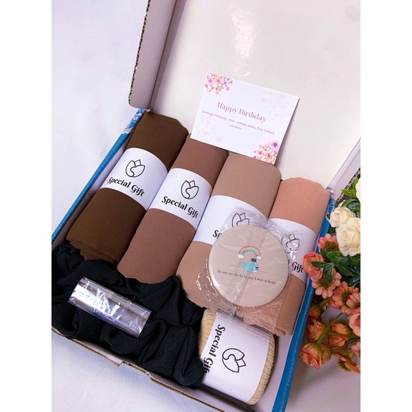 Jual GIFT BOX HIJAB/HAMPERS HIJAB/HAMPERS LEBARAN / KADO ULANGTAHUN ...