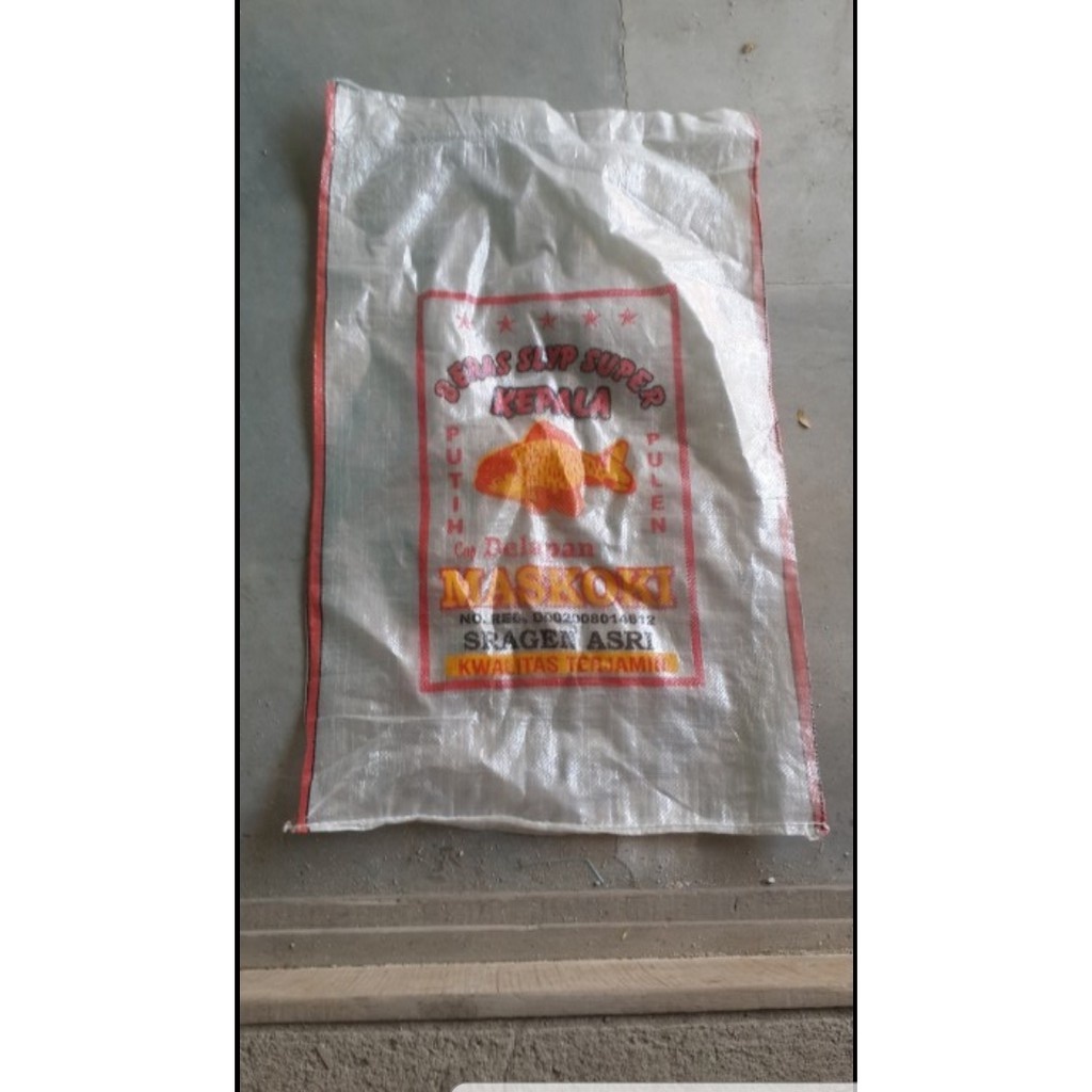 Jual Karung Bekas Besar/Karung Beras Bekas Putih Untuk Pasir, Puing dan ...