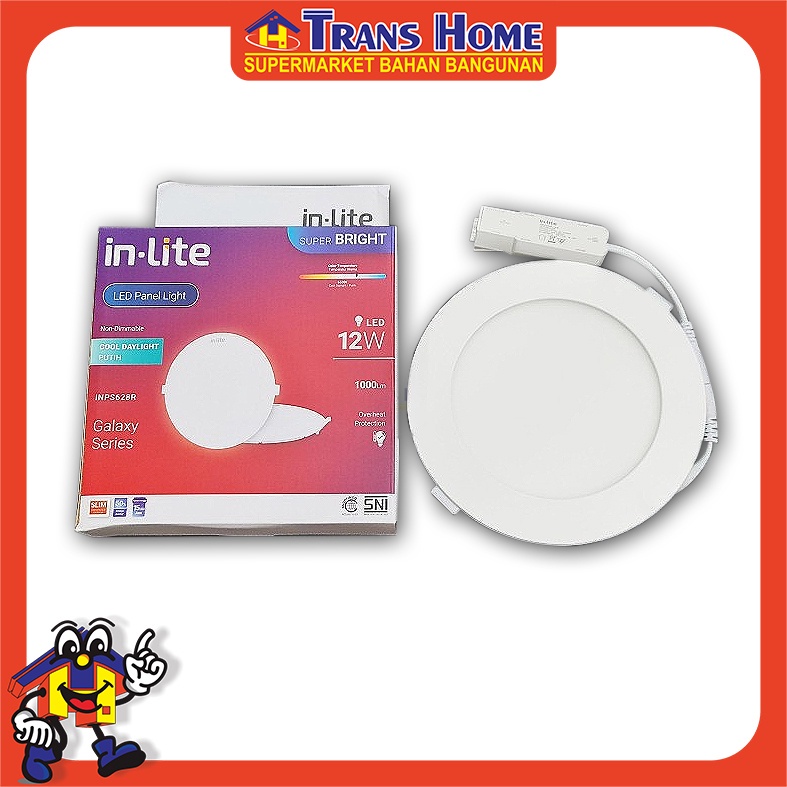 Jual Lampu In Lite INPS 628R 12W Panel Eco Putih (In Lite) | Shopee ...