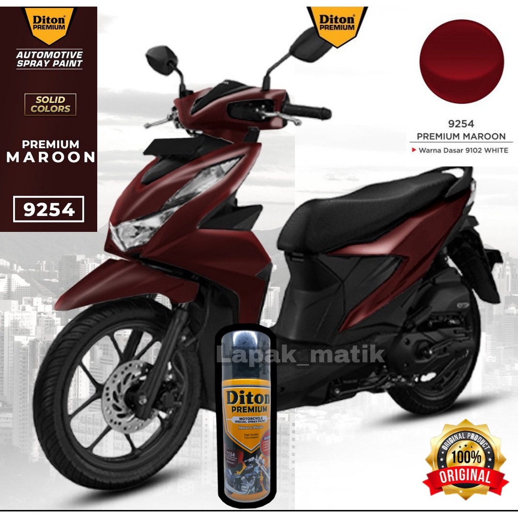 Jual Pilok DITON PREMIUM HITAM PUTIH EPOXY CLEAR SILVER MERAH WARNA ...