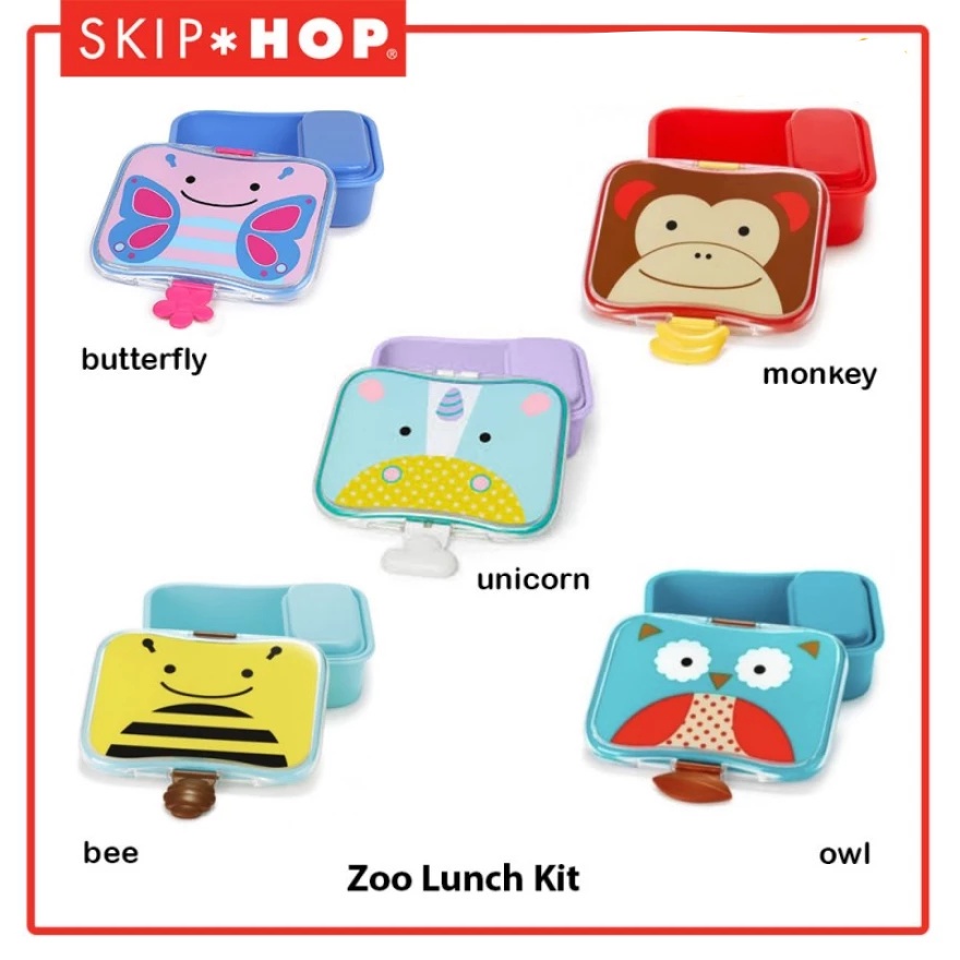 Jual MAK217 SKIPHOP KOTAK MAKAN / SKIP HOP ZOO LUNCH KIT TEMPAT BEKAL ...