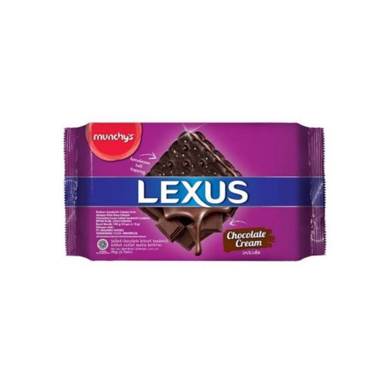 Jual Lexus Munchy's chocolate cream 76gr | Shopee Indonesia