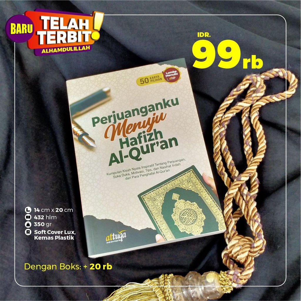 Jual Perjuanganku Menuju Hafidz Al Qur'an Berisi 50 kisah Inspiratif | Shopee Indonesia
