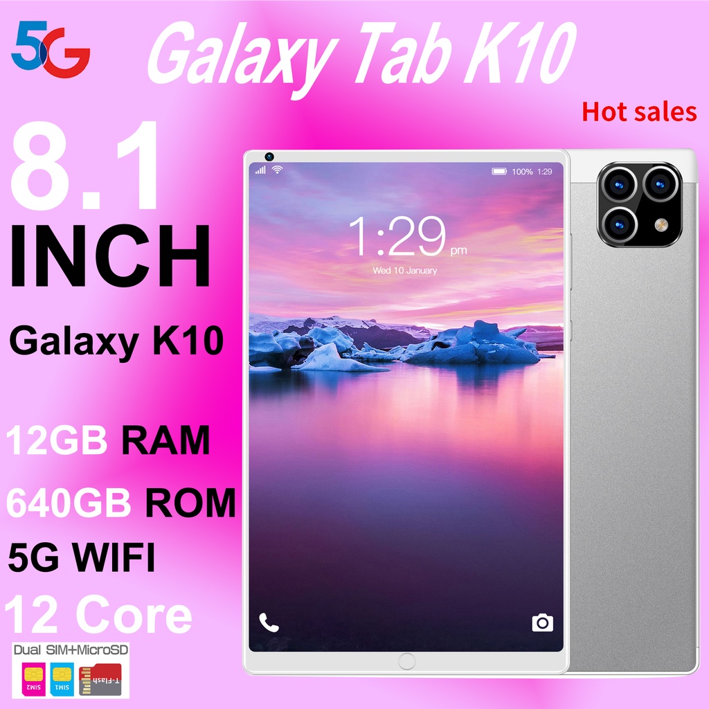 Jual Jual Tablet Kantor Android 12.0 Galaxy Tablet Layar Penuh 8 Inci ...