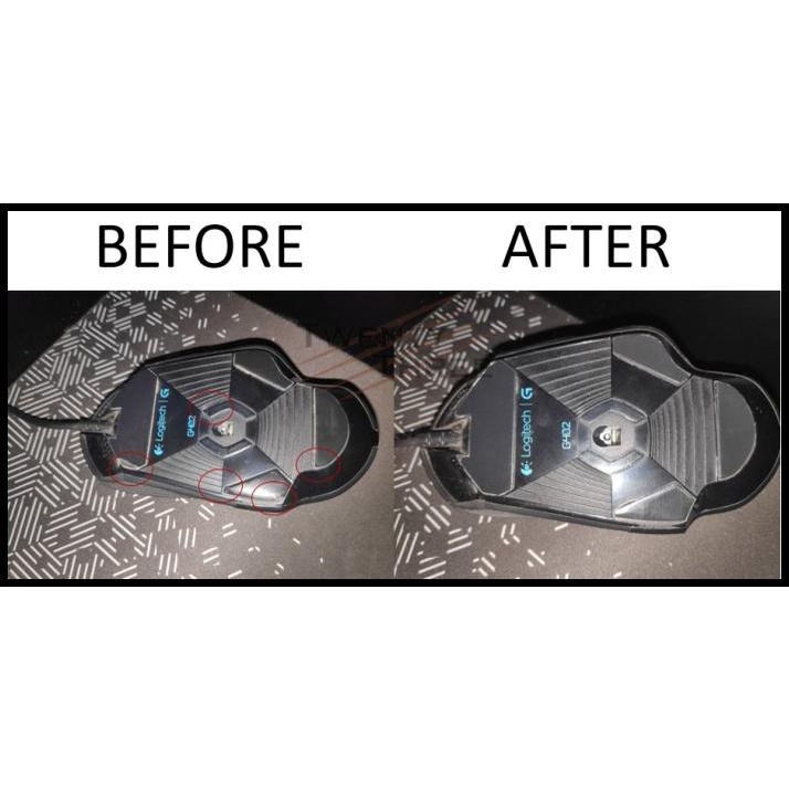 Jual Mouse Feet Glide Skates Logitech G402 Karet Mouse - Gaming Mouse ...