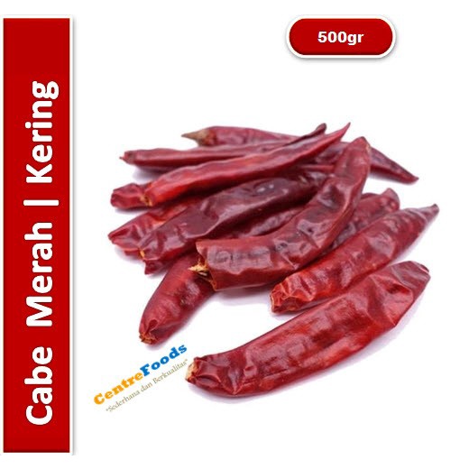 Jual Cabe Teja Merah - Cabe Kering | 500gr [ Harga Per 0,5 Kg ...