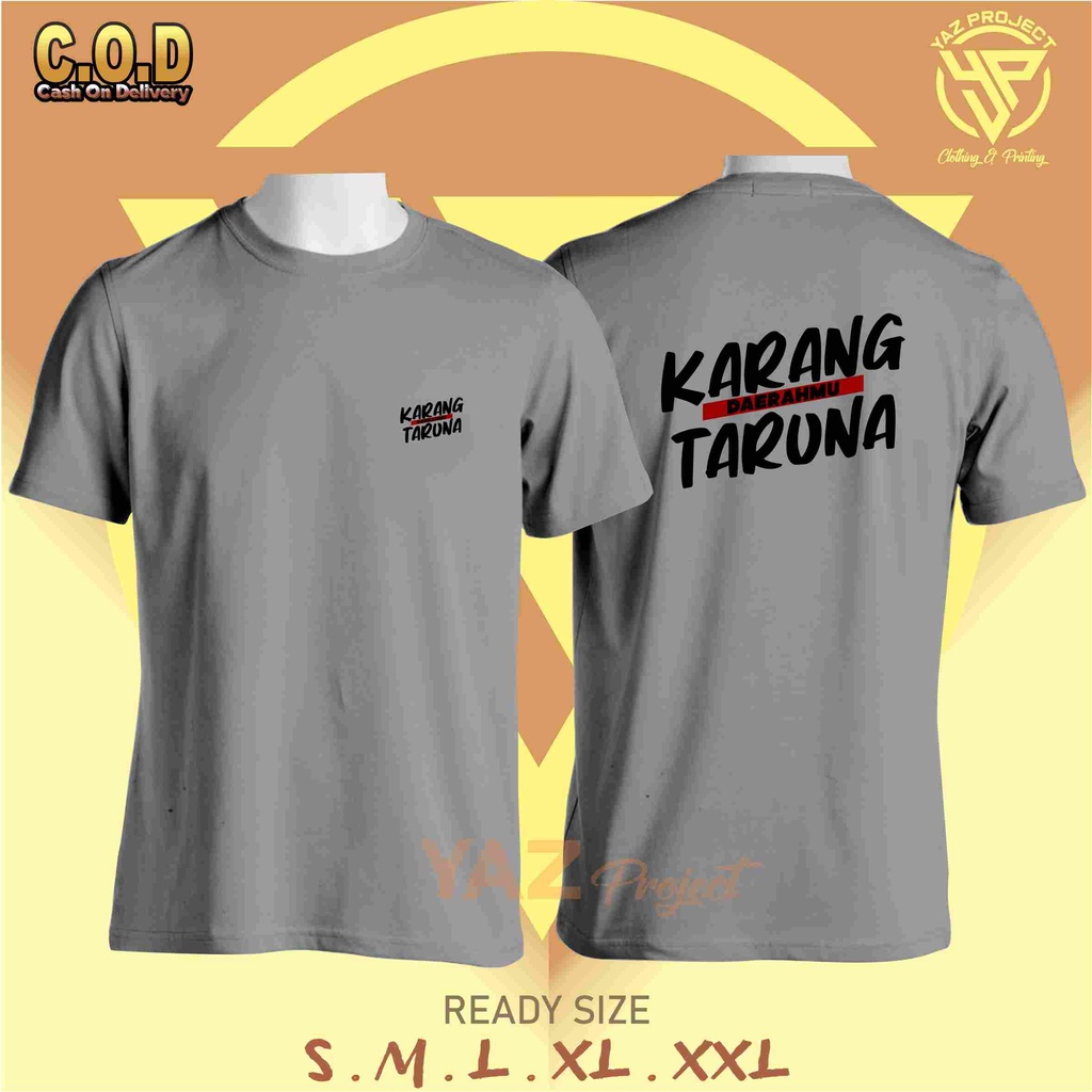 Jual KAOS BAJU KARANG TARUNA / KAOS KARANG TARUNA / BAJU KARANG TARUNA | Shopee Indonesia