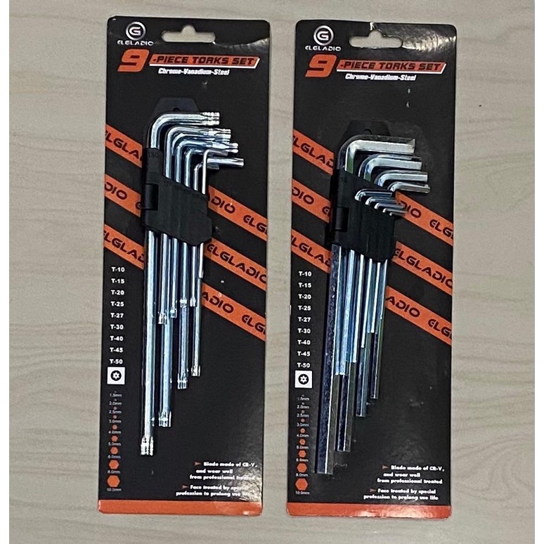 Jual GLADIO SEGI / Plat Kunci L bintang BUNGA STAR bintang PLAT SEGI ...