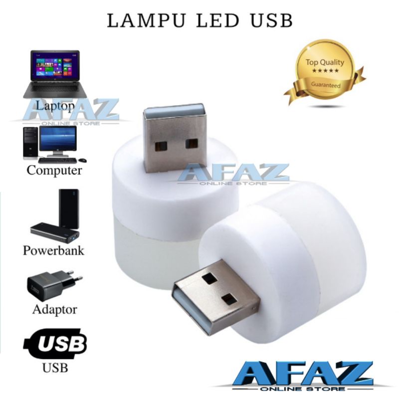 Jual BOHLAM LAMPU MINI LIGH LED USB / LAMPU MINI LED USB PORTABLE SUPER TERANG / LAMPU MALAM ...