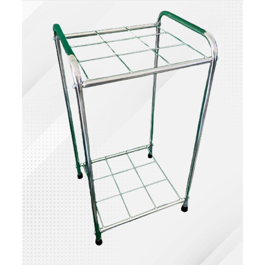 Jual Rak Dispenser Galon Nikel Segi / Rak Galon Aqua / Dispenser Rak ...