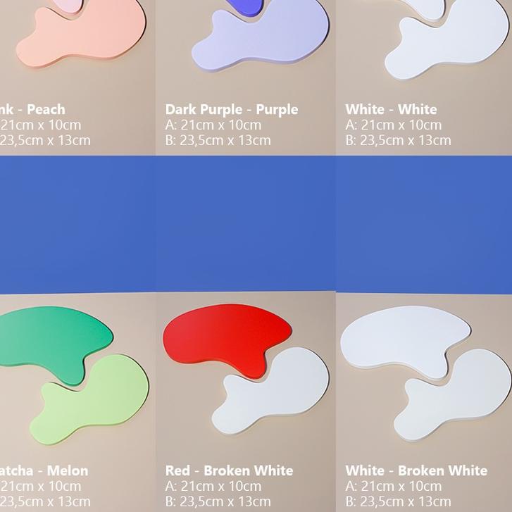 Jual Properti Foto Irregular Shape Photo Props Aesthetic Colour ...
