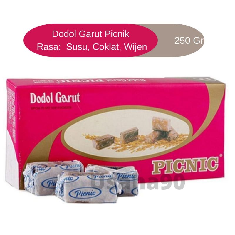 Jual Dodol Garut Picnic 250 Gr Classic | Shopee Indonesia