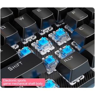 Jual Keyboard Gaming Mechanical KOMIC KG-MK288 -New LED | Shopee Indonesia