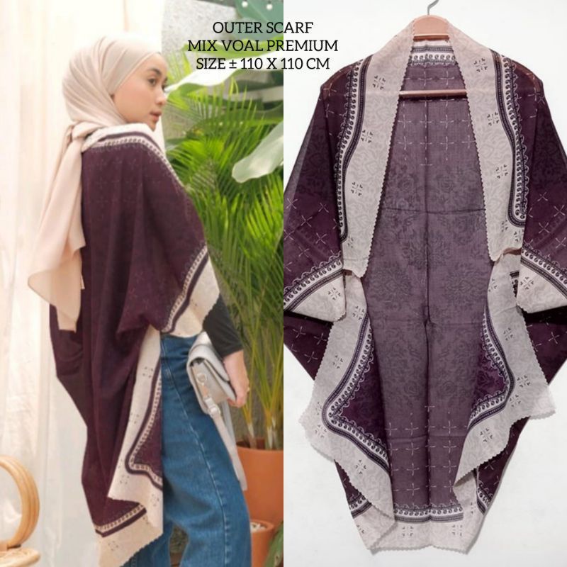 Jual OUTER SCRAF CARDIGAN PREMIUM VIRAL MOTIF KEKINIAN / TANPA PO ...