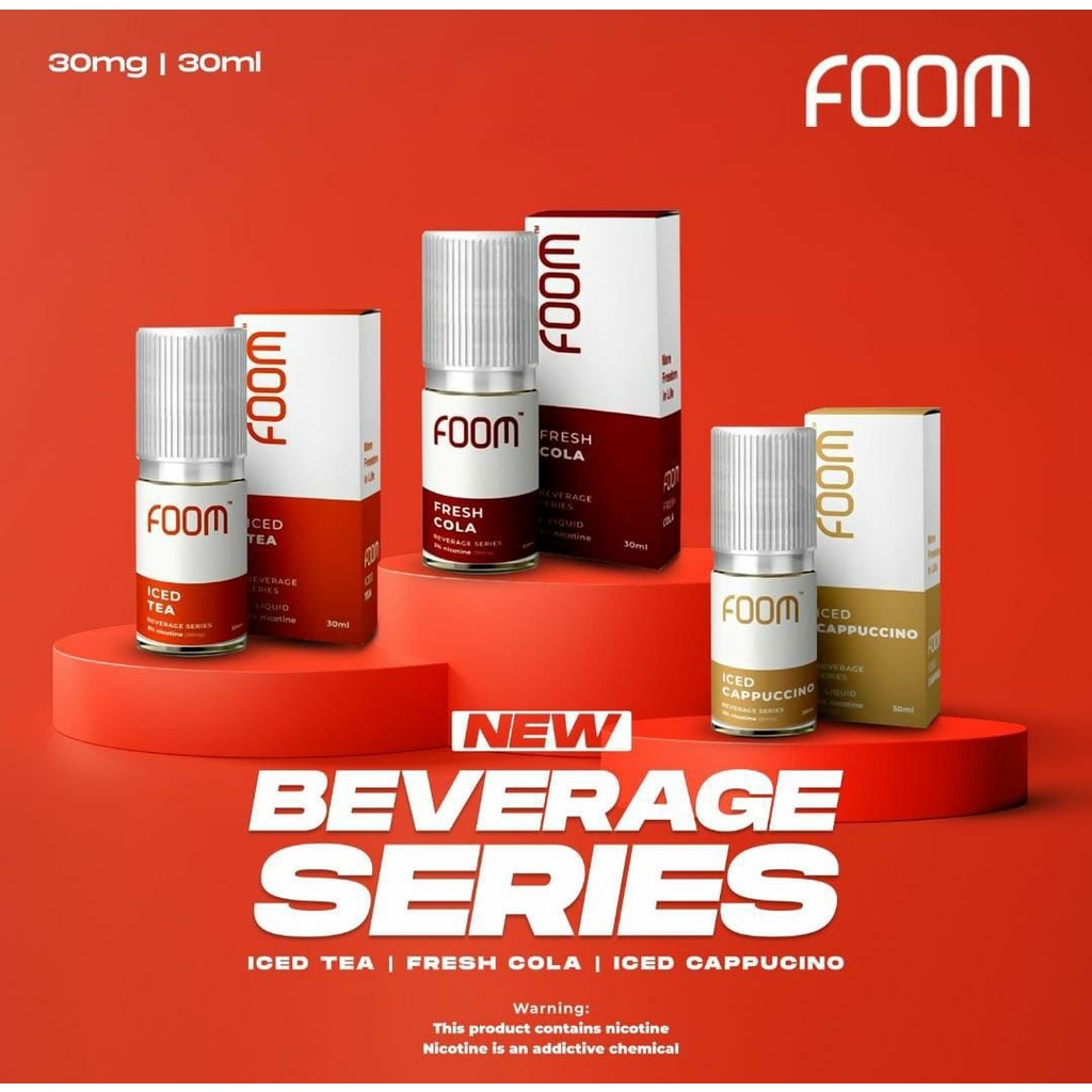Jual AUTHENTIC 100% FOOM BEVARAGE SERIES LIQUID FRESH COLA ICED ...