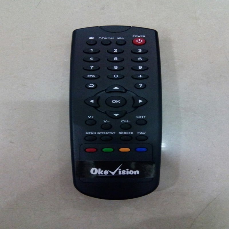 Jual REMOT/REMOTE RECEIVER PARABOLA OKEVISION / OKE VISION ORI/ORIGINAL ...