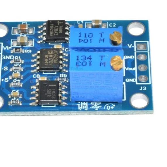 Jual AD620 MicroVolt MilliVolt Signal Amplifier Op-Amp Intrumentation ...