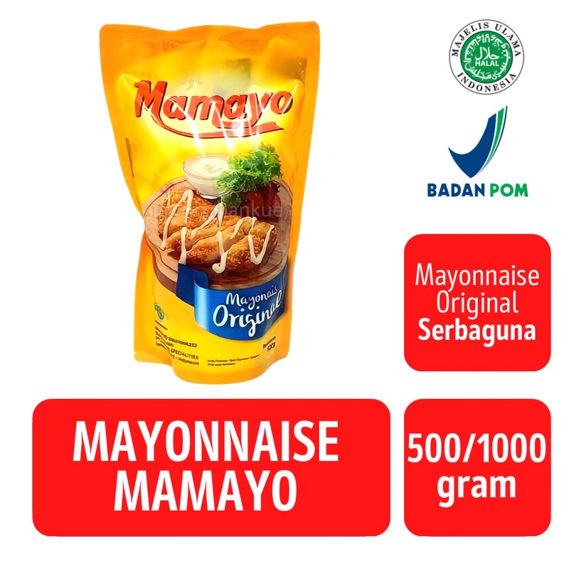 Jual Mamayo Mayonaise Original [500gr/1kg] | Shopee Indonesia
