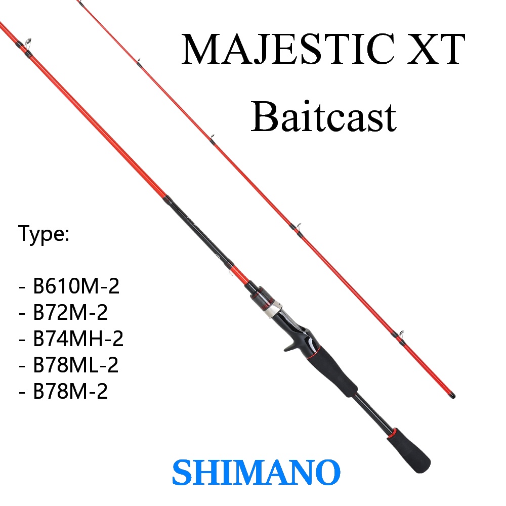 Jual Joran Baitcast Shimano MAJESTIC XT | Shopee Indonesia