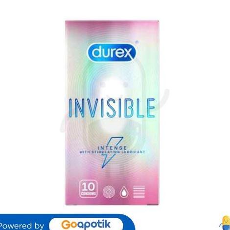 Jual DUREX INVISIBLE INTENSE BOX 10 PCS | Shopee Indonesia