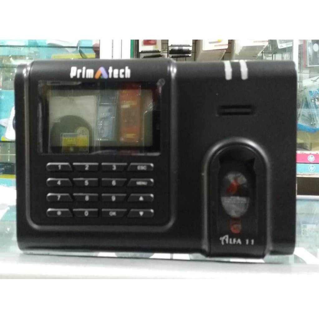 Jual MESIN ABSENSI SIDIK JARI PRIMATECH ALFA 11 | Shopee Indonesia