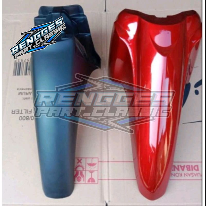 Jual SLEBOR DEPAN SET SAMBUNGAN SPAKBOR SUPRA X 125 NEW BATMAN | Shopee ...