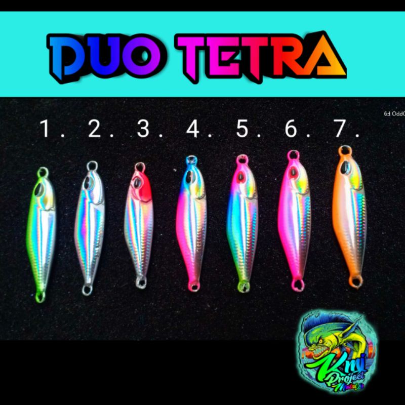 Jual Metal jig Duo Tetra 7 10 15 20 30 40 gram | Shopee Indonesia