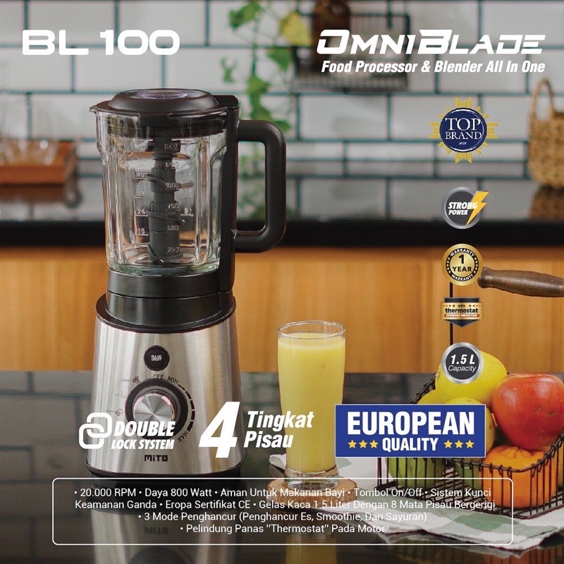 Jual MITO OMNIBLADE BL100 | Shopee Indonesia