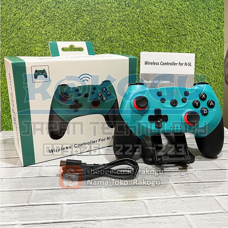 Jual Wireless Joystick Nintendo Switch Pro Controller Stick Gamepad ...