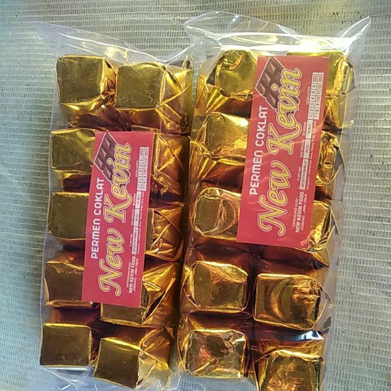 Jual PERMEN COKLAT NEW KEVIN isi 10 biji | Shopee Indonesia