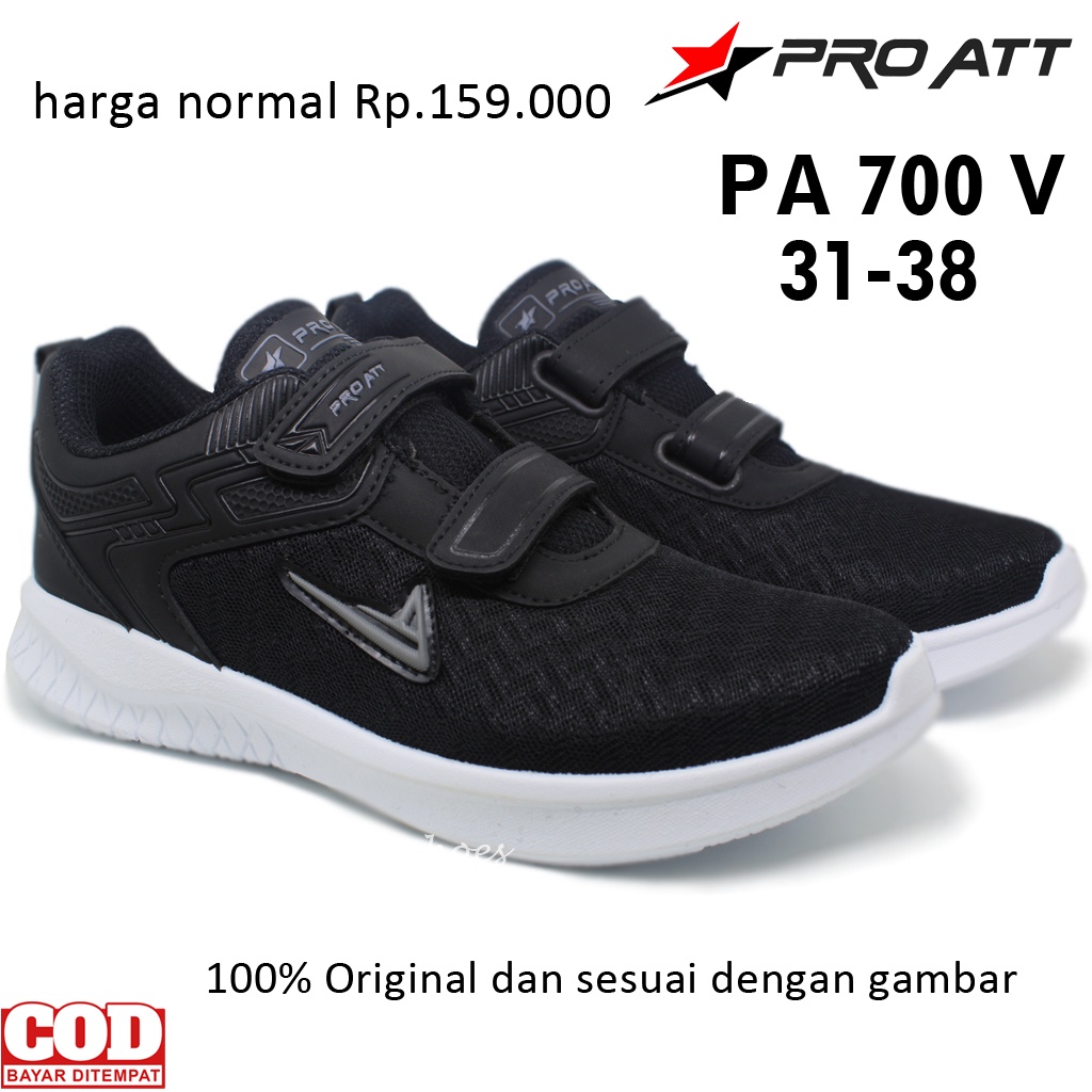 Jual SEPATU SEKOLAH PAUD TK SD SMP PRO ATT PA 700 ORIGINAL, SEPATU ...