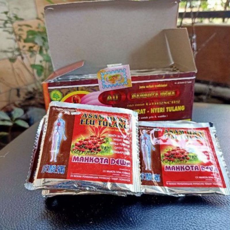 Jual Mahkota Dewa Serbuk [Jamu Asam Urat Pegal Linu Original] | Shopee ...