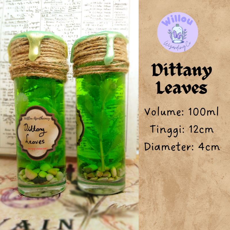 Jual Harry Potter Potion GillyWeed Herbology Biologi GILLY WEED ...