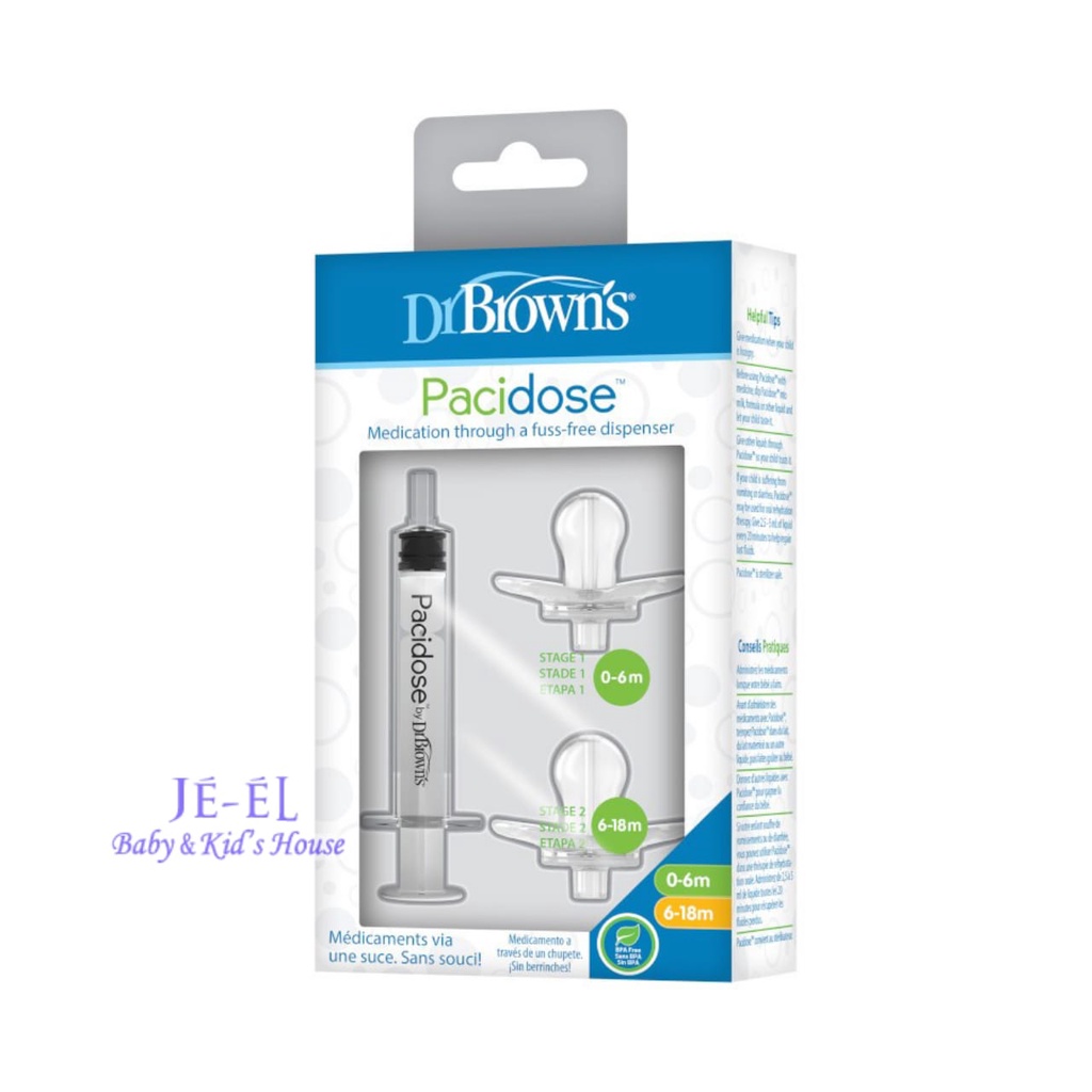 Jual Dr Brown's Pacidose Liquid Medicine Dispenser/Kompeng Obat ...
