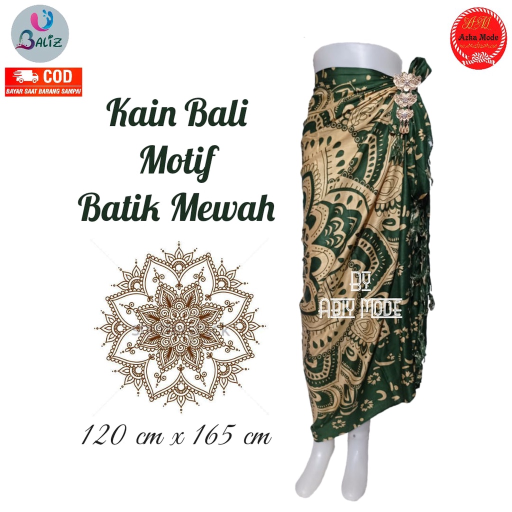 Jual Kain Bali Pantai - Kain Bali Motif Batik Sultan Mewah Standar ...