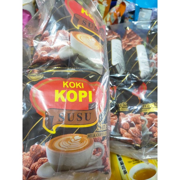 Jual koki kopi susu 1 pack isi 10 bungkus ( 30g) | Shopee Indonesia