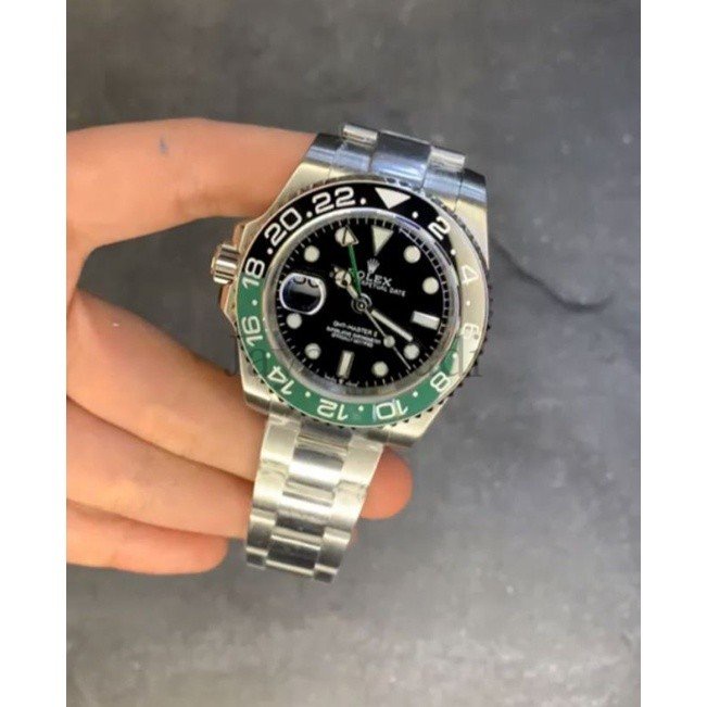 Jual Jam Tangan Pria Rolex Sprite Left-Handed GMT Master Japan Include ...