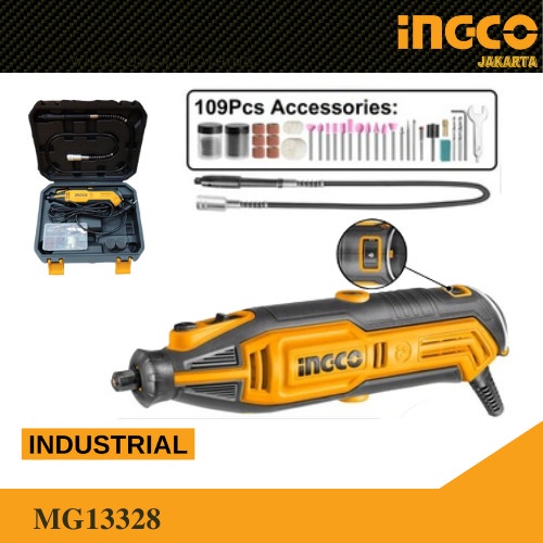Jual Mini Die Grinder (3.5mm) INGCO MG13328 Gerinda Botol Kecil / Tuner ...
