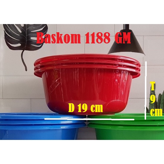 Jual Baskom plastik 1188 kecil / 2288 besar GM | Shopee Indonesia
