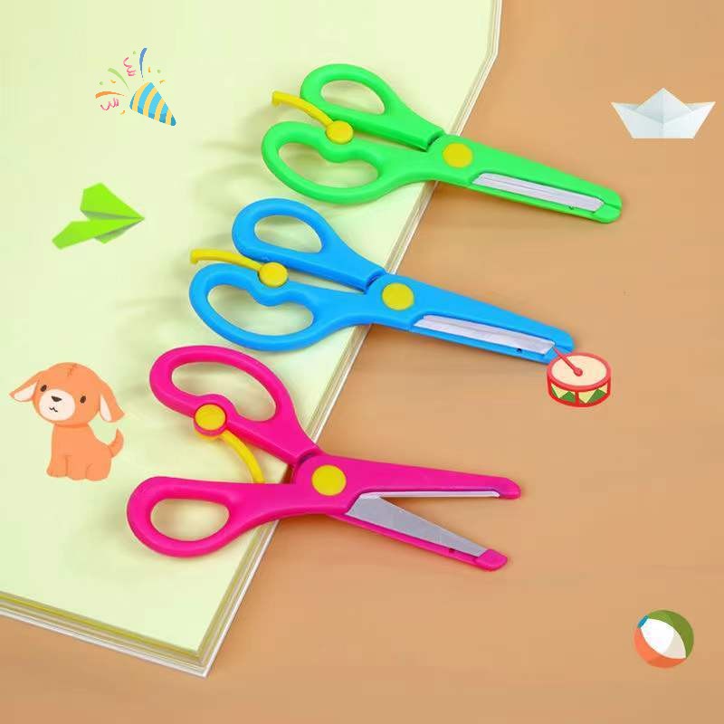Jual Gunting anak/gunting pengaman anak/gunting mini/gunting kertas ...